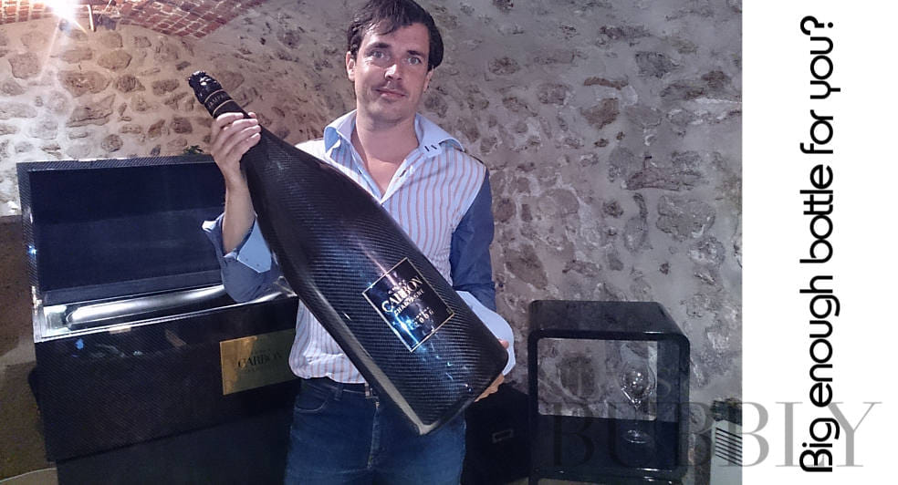 Giant Champagne Bottle Size