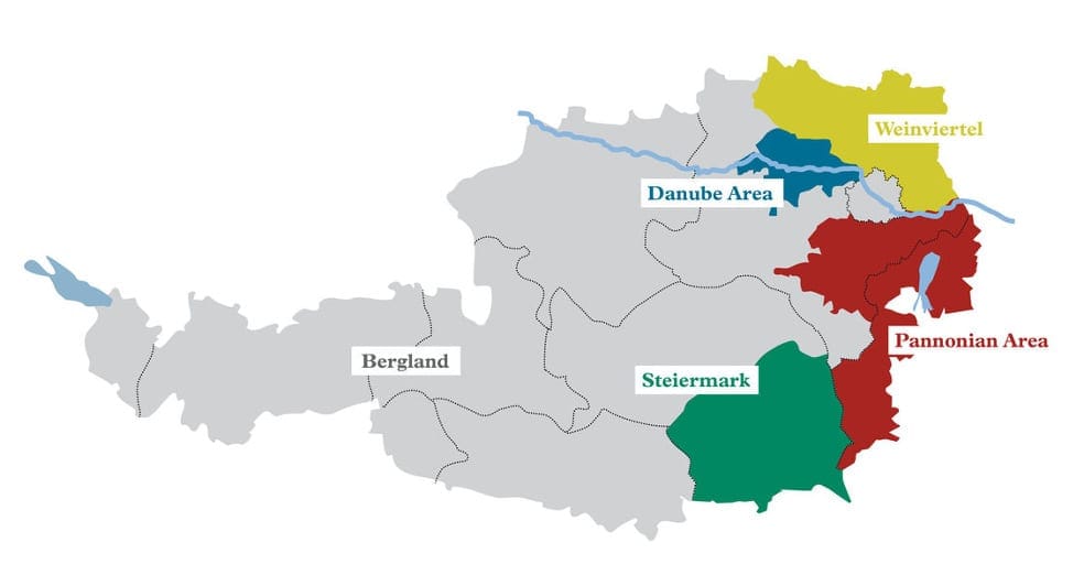 Austrian Wine Regions